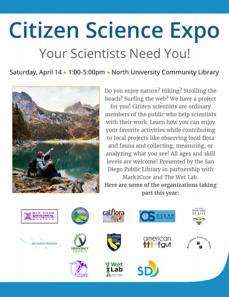 San Diego Citizen Science Day Expo 2018 - SciStarter
