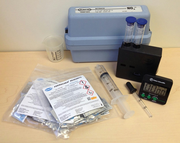 HACH Nitrate LR Test Kit (NI-14) - SciStarter