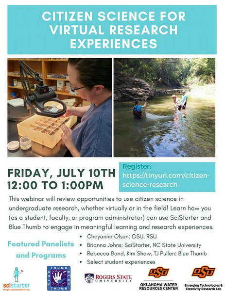 Citizen Science for Virtual Research Experiences - SciStarter