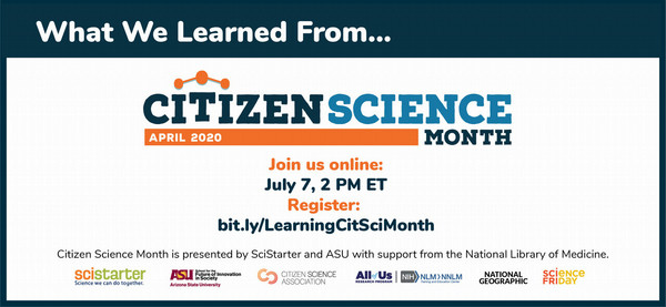 What We Learned from Citizen Science Month - SciStarter