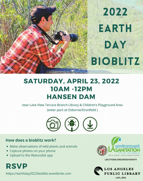 2022 Earth Day LA BioBlitz - SciStarter