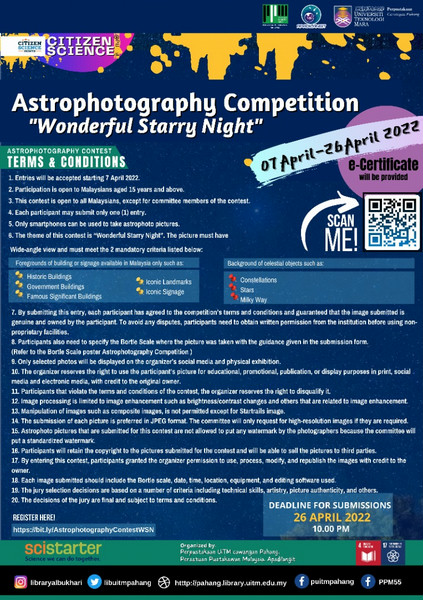 Astrophotography Competition "Wonderful Starry Night" - SciStarter