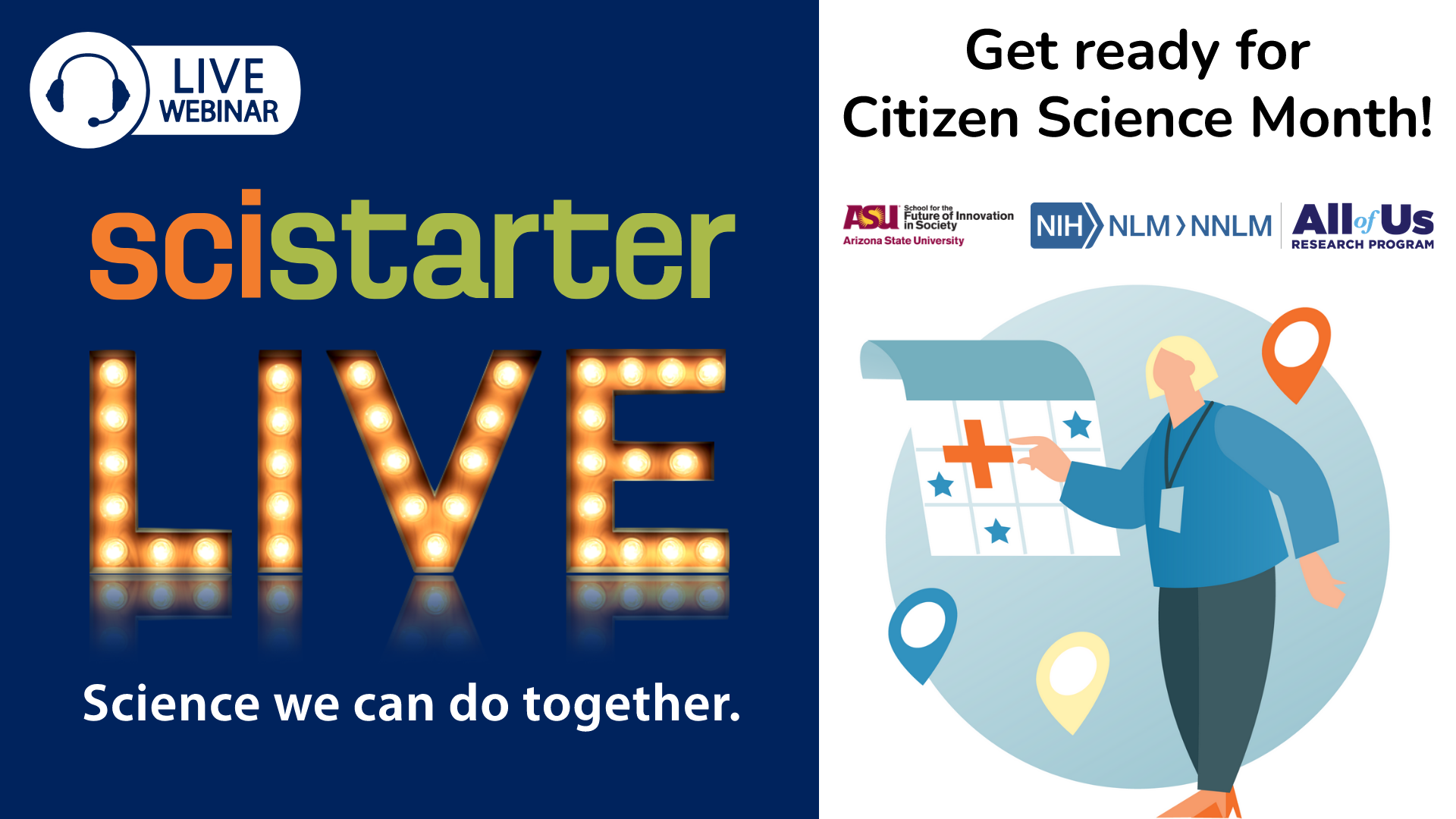 SciStarter LIVE: Get ready for Citizen Science Month! - SciStarter