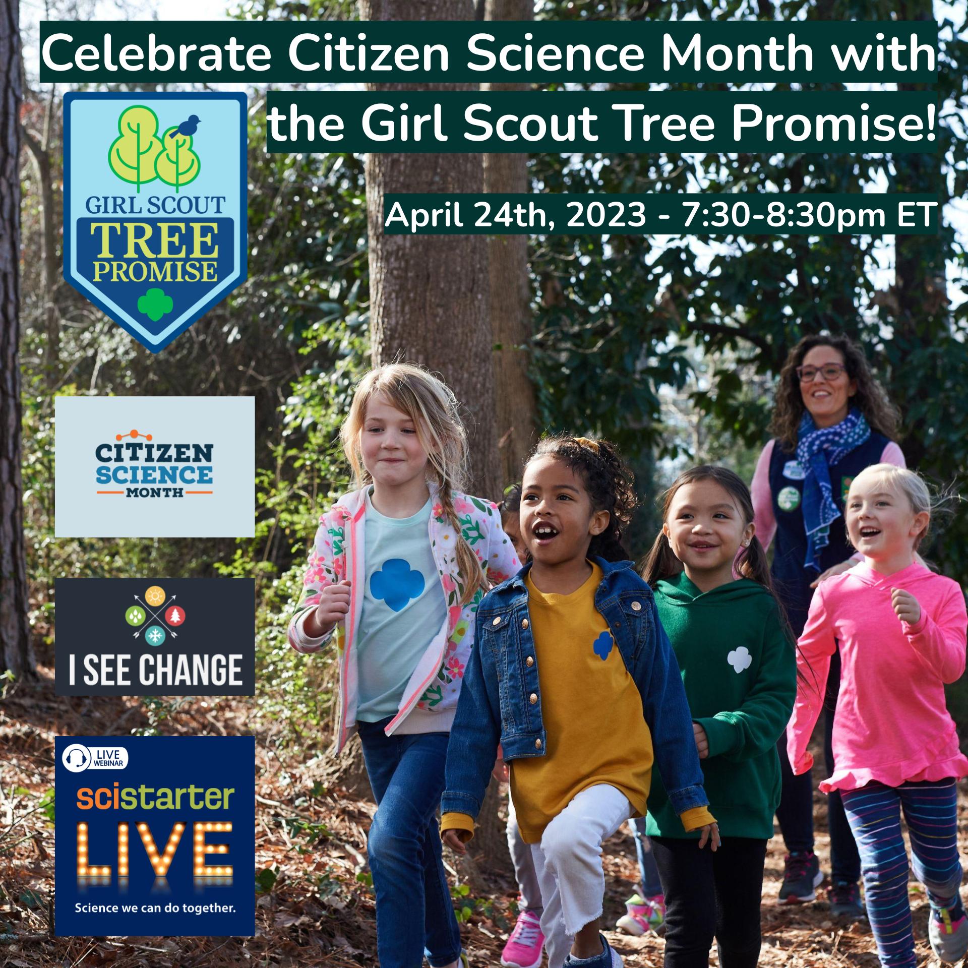 Celebrate Citizen Science Month with the Girl Scout Tree Promise ...