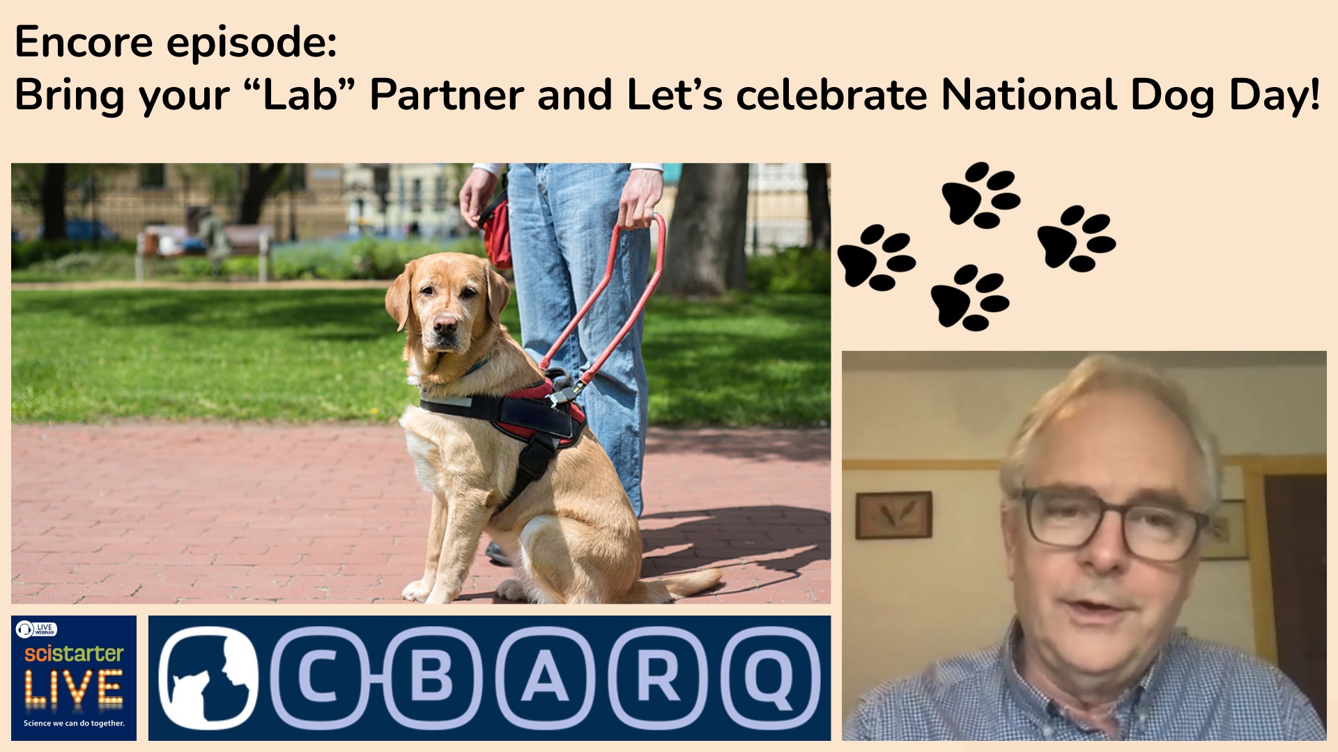 LIVE (encore): Bring your “Lab” Partner and Let’s celebrate National ...