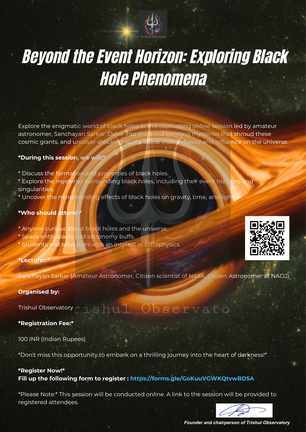 Beyond the Event Horizon: Exploring the Blackhole Phenomena - SciStarter