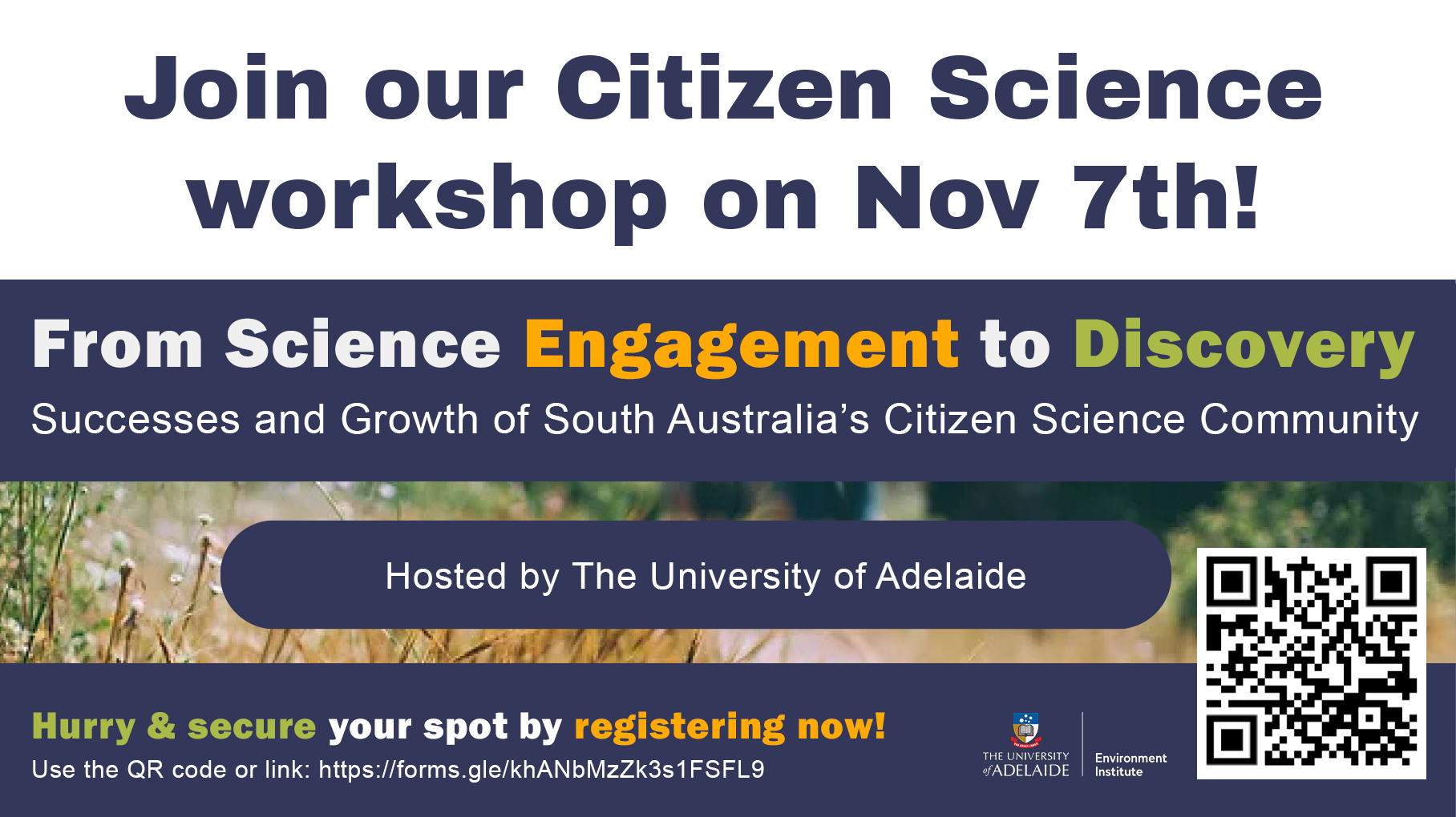 Successes and Growth of South Australia’s Citizen Science Community ...