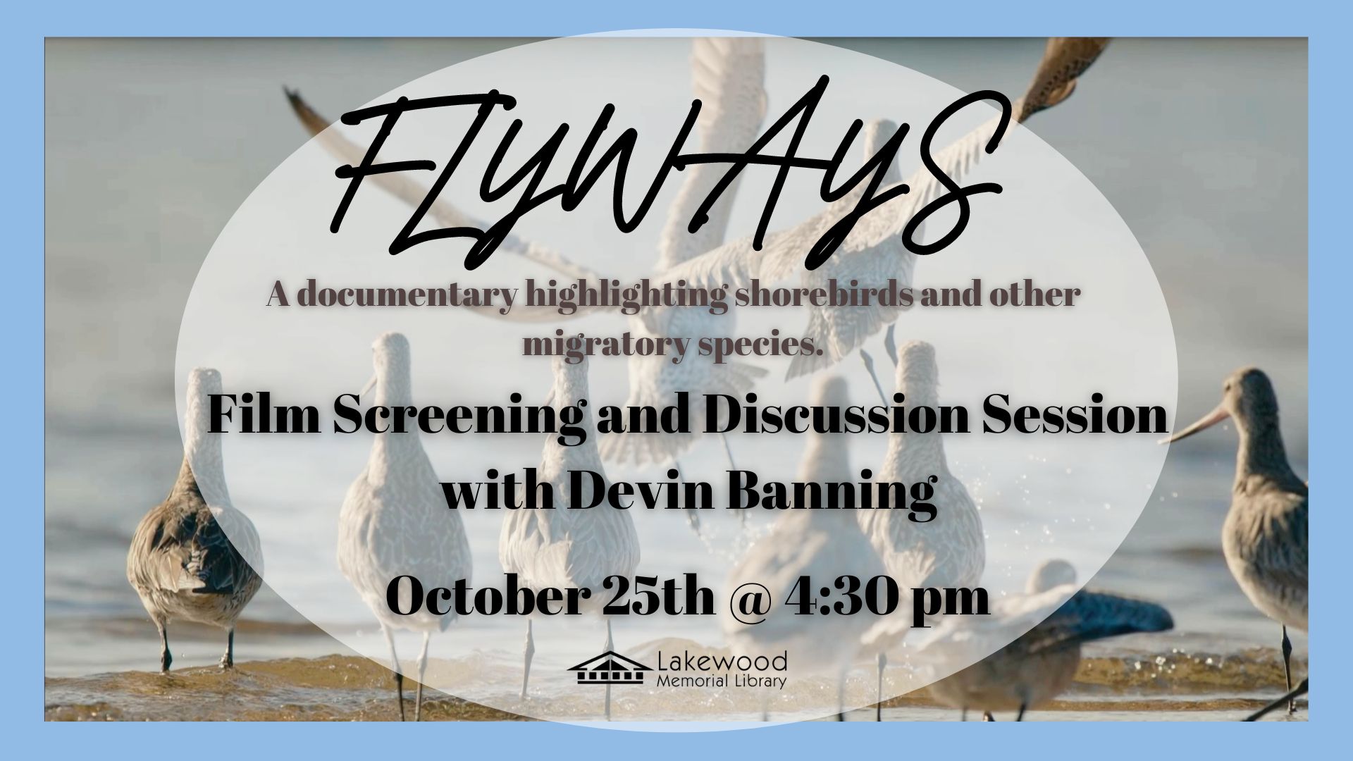 Flyways Screening and Discussion at Lakewood Library - SciStarter