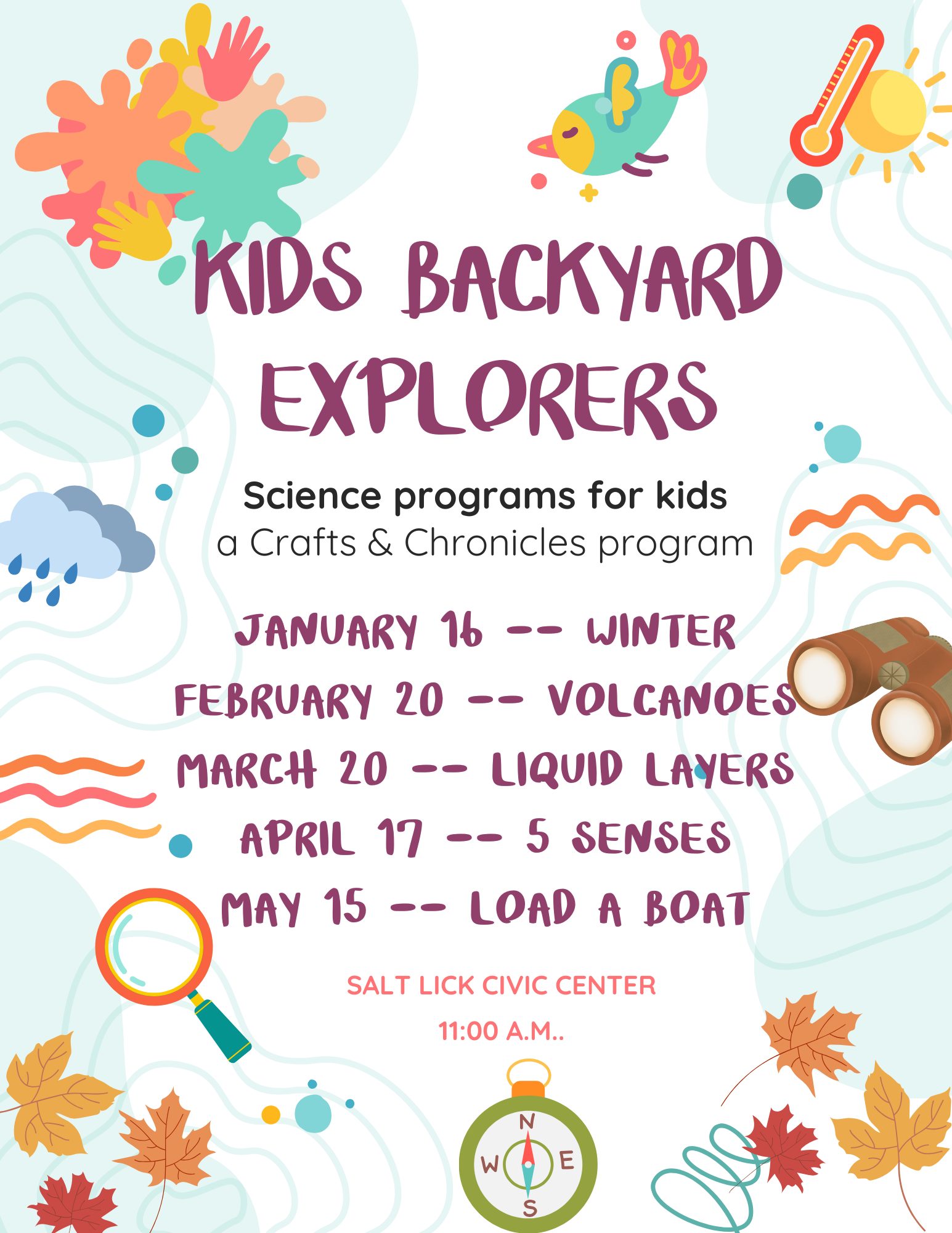 Backyard Explorers at Bath Library - SciStarter