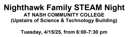 Nighthawk Family STEAM Night - SciStarter