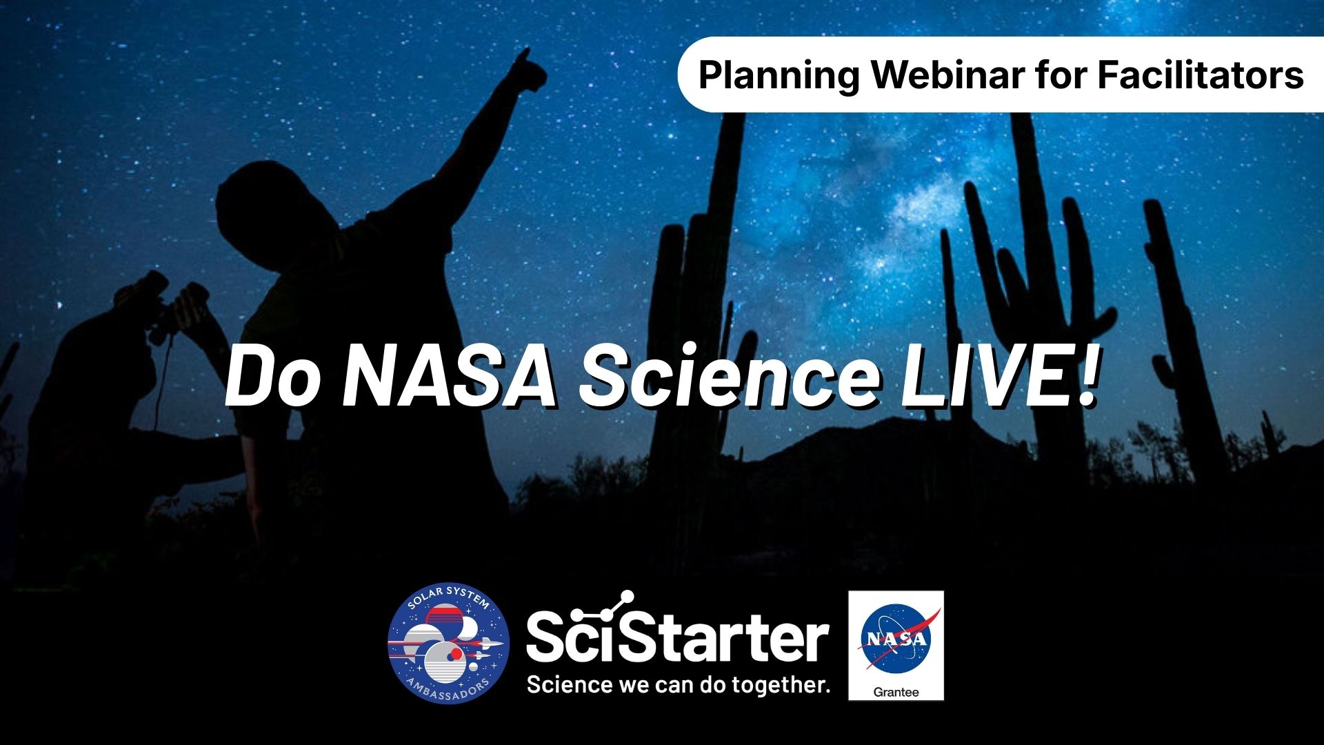 Become a Facilitator for Do NASA Science LIVE! - SciStarter